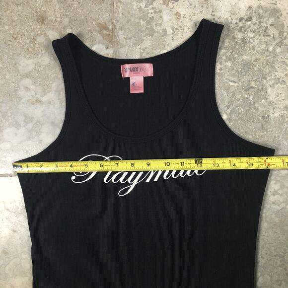 PLAYBOY | Tops | Y2k Playboy Playmate Tank Top Bunny Womens Large ...